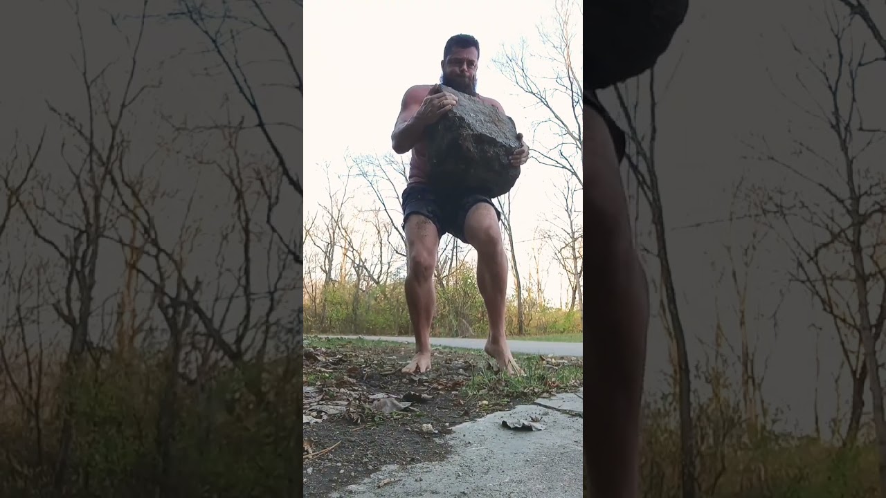 Natural Stone Lift, Natural Stone Carry #stonelifting #outdoortraining ...