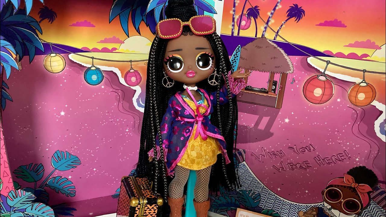 LOL SURPRISE OMG SUNSET WORLD TRAVEL DOLL REVIEW - YouTube