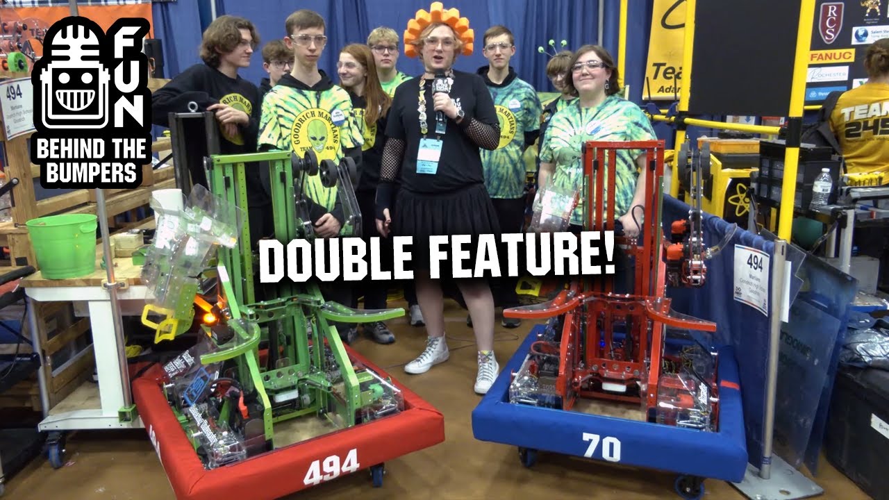 70 & 494 (More) Martians | Behind the Bumpers | FRC 2025 REEFSCAPE ...