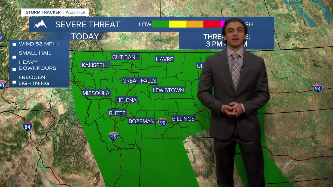 A Busy Weather Day Expected for the Entire Sate - YouTube