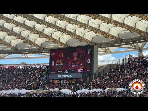 Roma - lazio 2-0: la formazione della Roma che vince il derby, l'ovazione per El Shaarawy