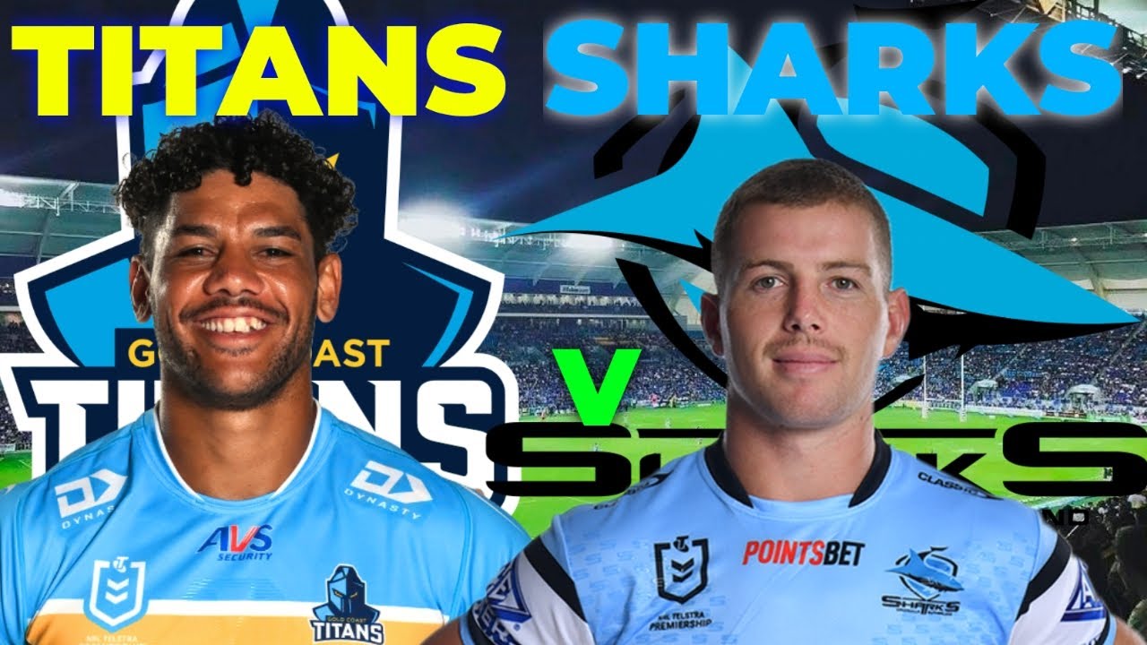 Gold Coast Titans vs Cronulla Sharks | NRL - Round 23 | Live Stream ...