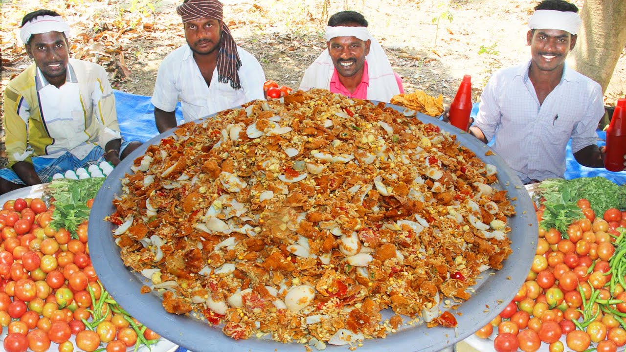 EGG TOMATO GREEN CHILLI PONDA PORI RECIPE VILLAGE STYLE SNACKS in ...