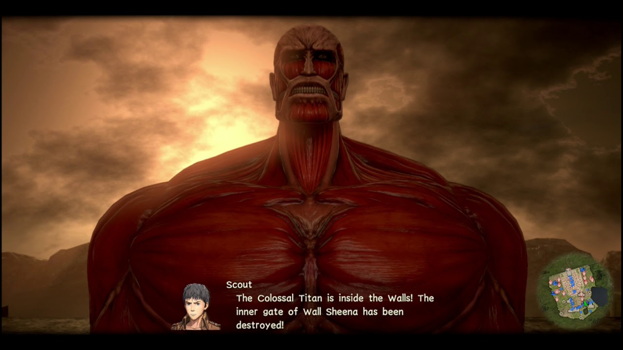 Attack on Titan 2 [PS4] - Story Mission: Nameless Hero SS Rank - YouTube