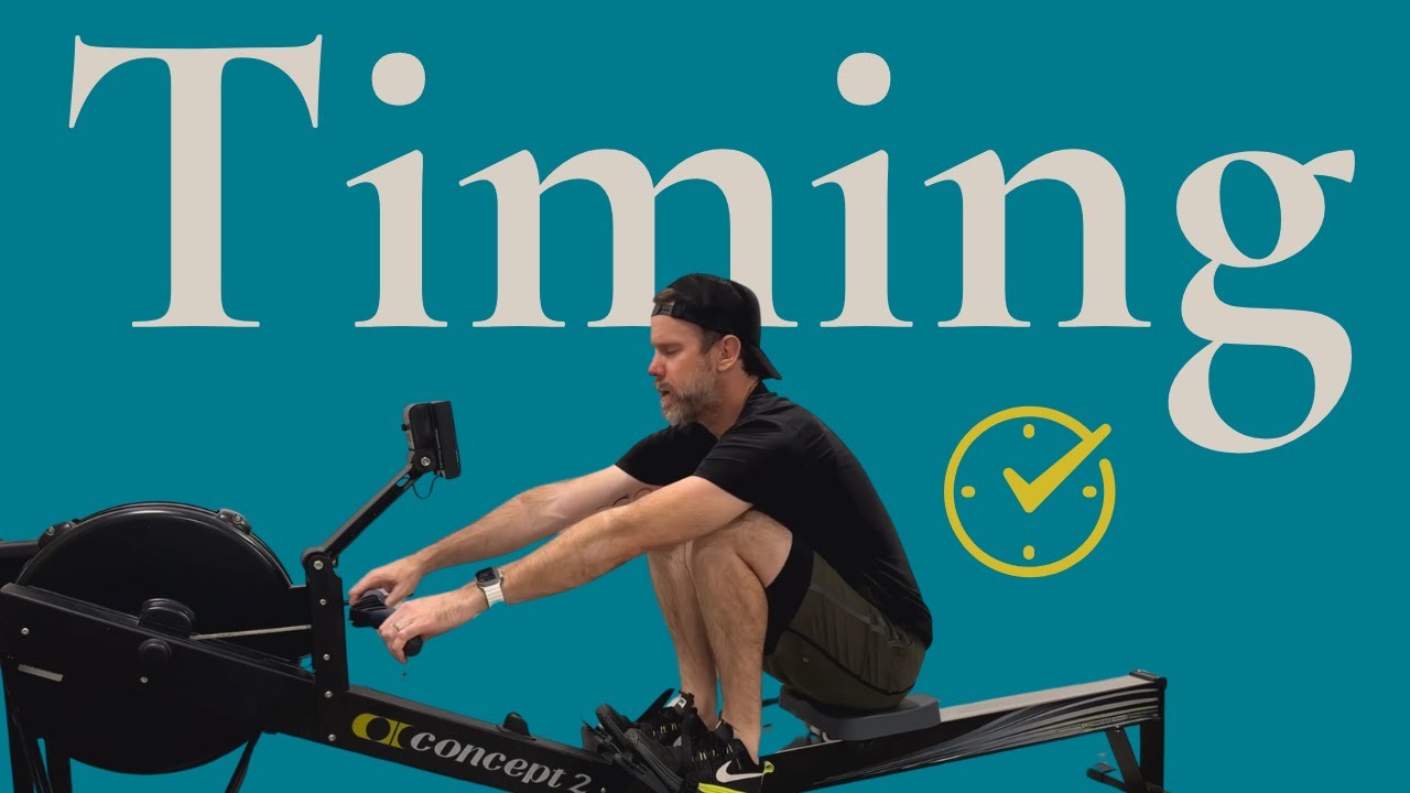 Timing is Everything In Rowing - Learn Proper Drive Phase Technique to ...