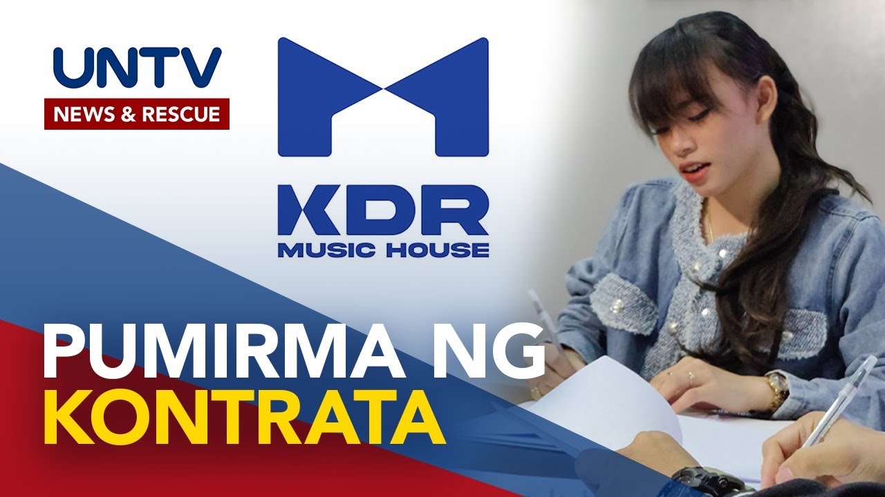 Esay Belanio, pumirma na ng kontrata sa KDR Music House; Excited sa next projects - YouTube