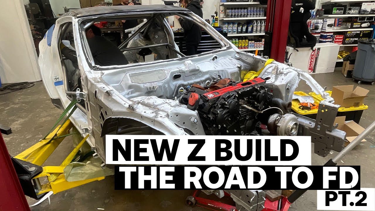 All-new Nissan Z Chassis Prep for FORMULA DRIFT - YouTube