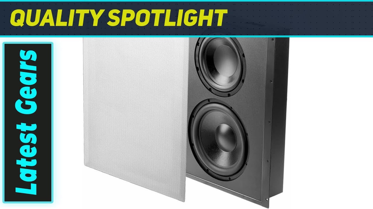 OSD SL800 Trimless In Wall Subwoofer: Ultimate Hidden Bass - YouTube
