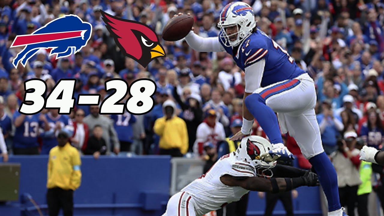 Buffalo Bills rally back and DEFEAT the Arizona Cardinals - YouTube