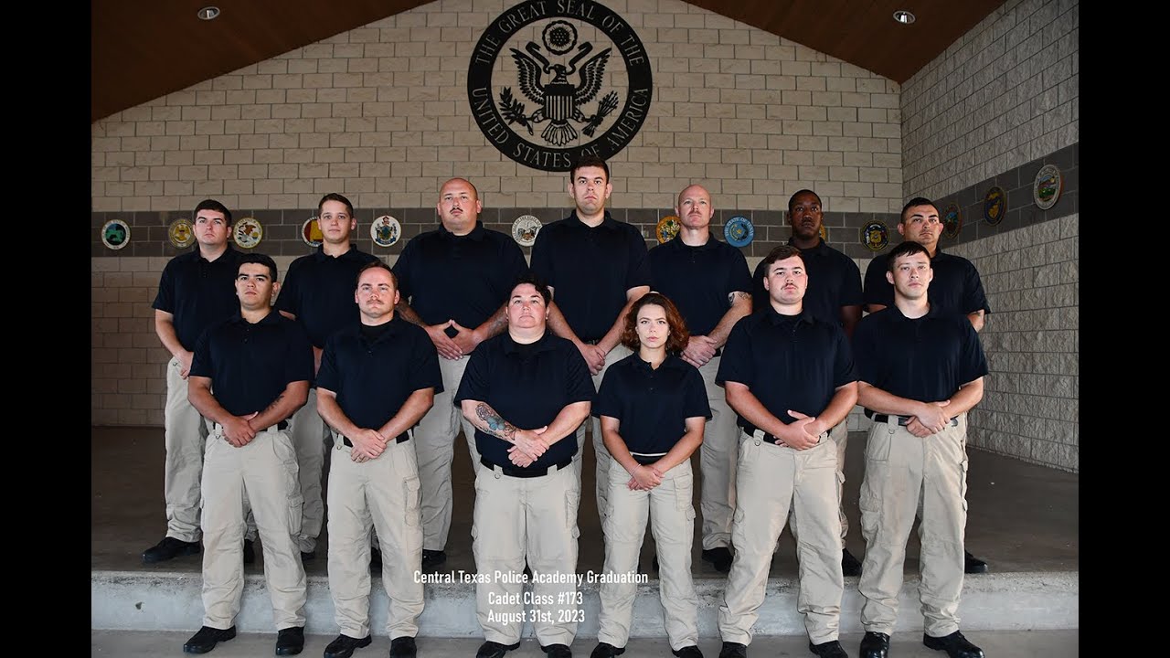 173rd Central Texas Police Academy Graduation - YouTube