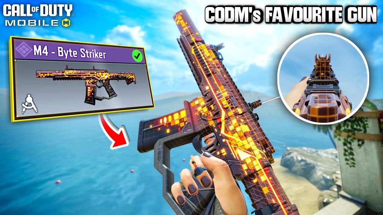Let’s try the New M4 Byte Striker, AKA favourite Gun of CODM - YouTube