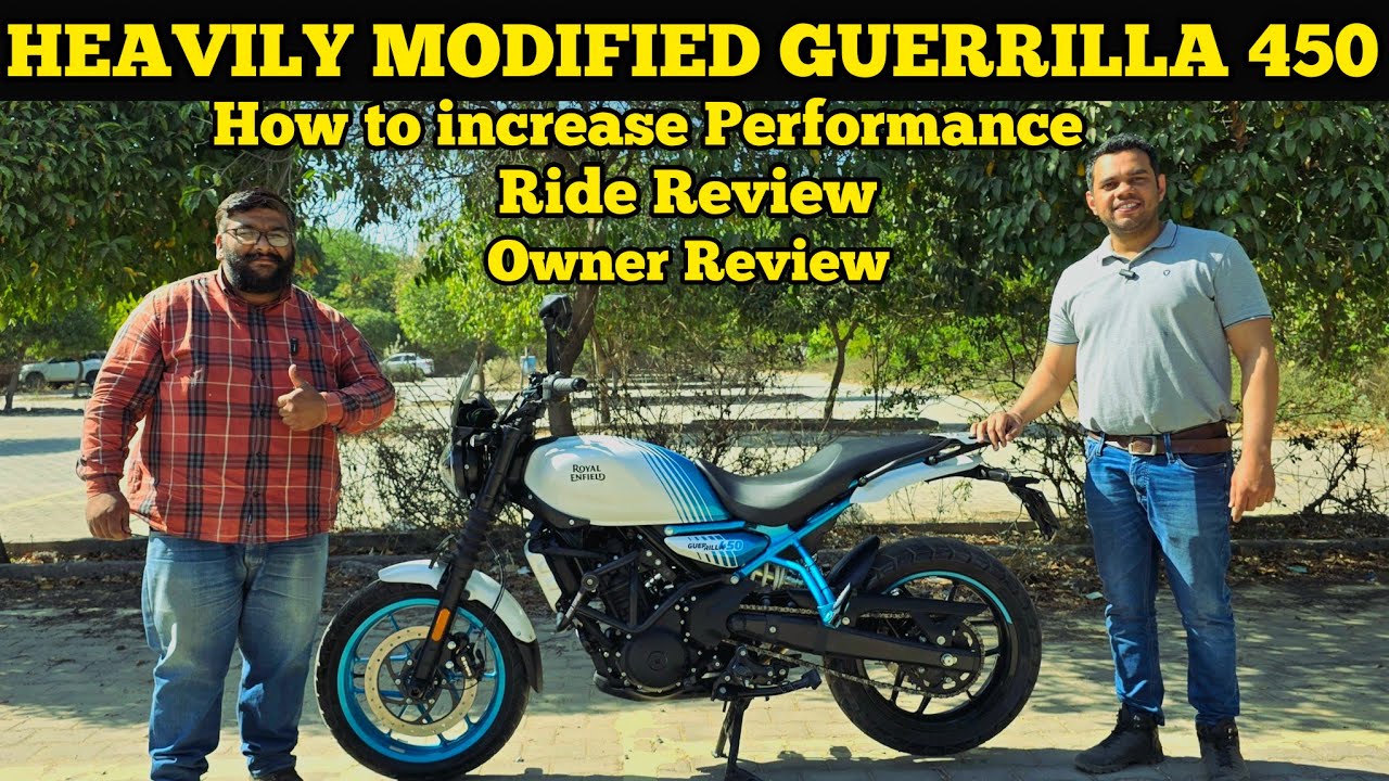 HEAVILY MODIFIED GUERRILLA 450= Ride Review, Owner Review #guerrilla450 ...