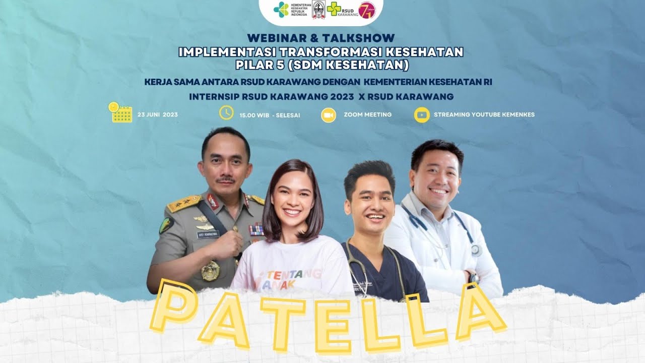 Webinar dan Talkshow Implementasi Transformasi Kesehatan Pilar 5 (SDM ...