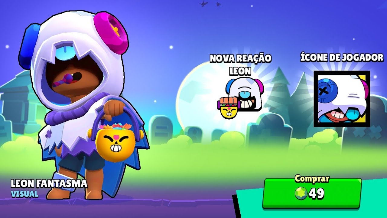 LEON FANTASMA - BRAWL STARS - YouTube