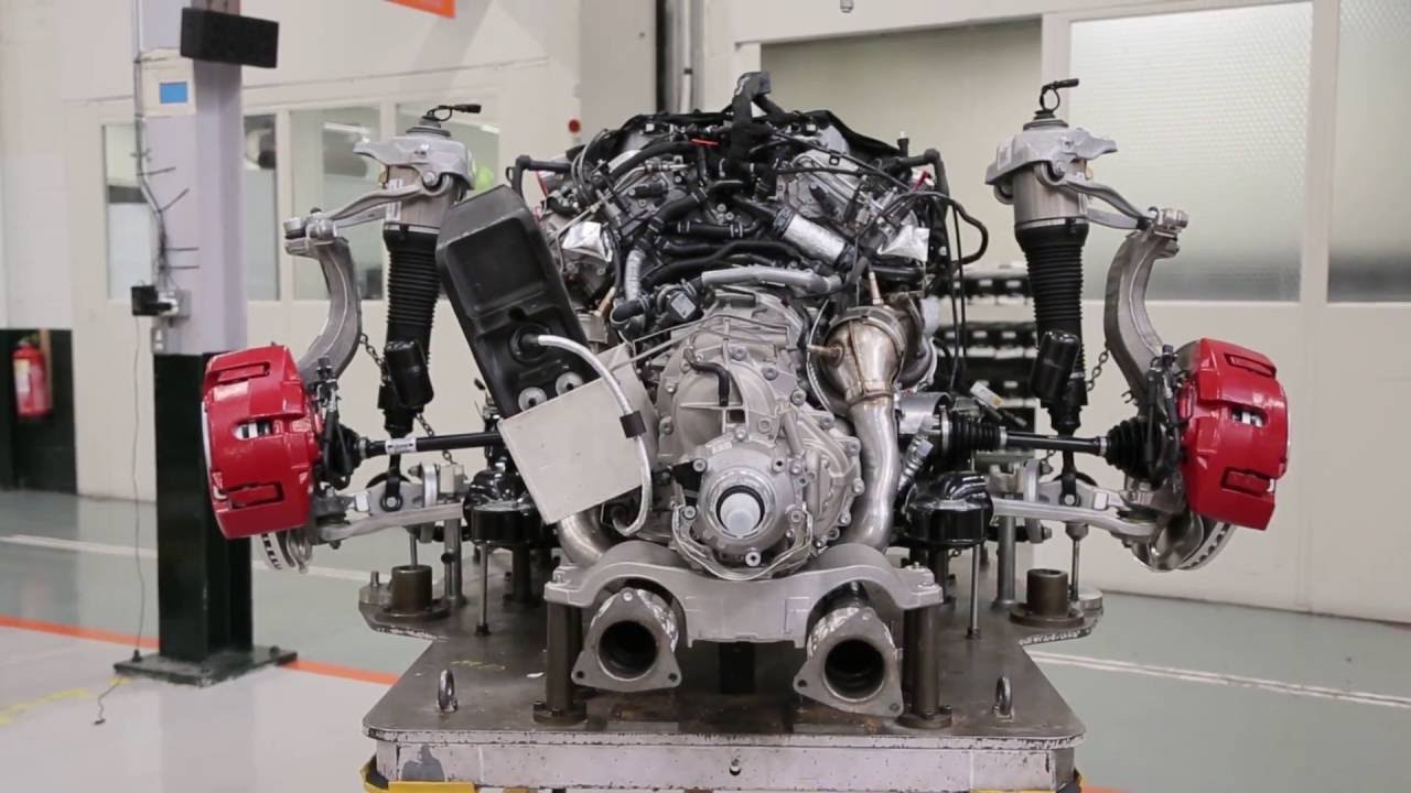 Bentley W12 Engine Production Line - YouTube