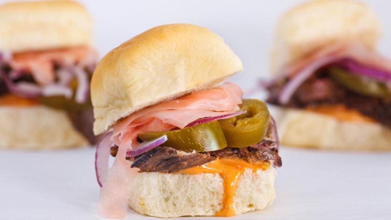 Asian Steak Sliders - YouTube
