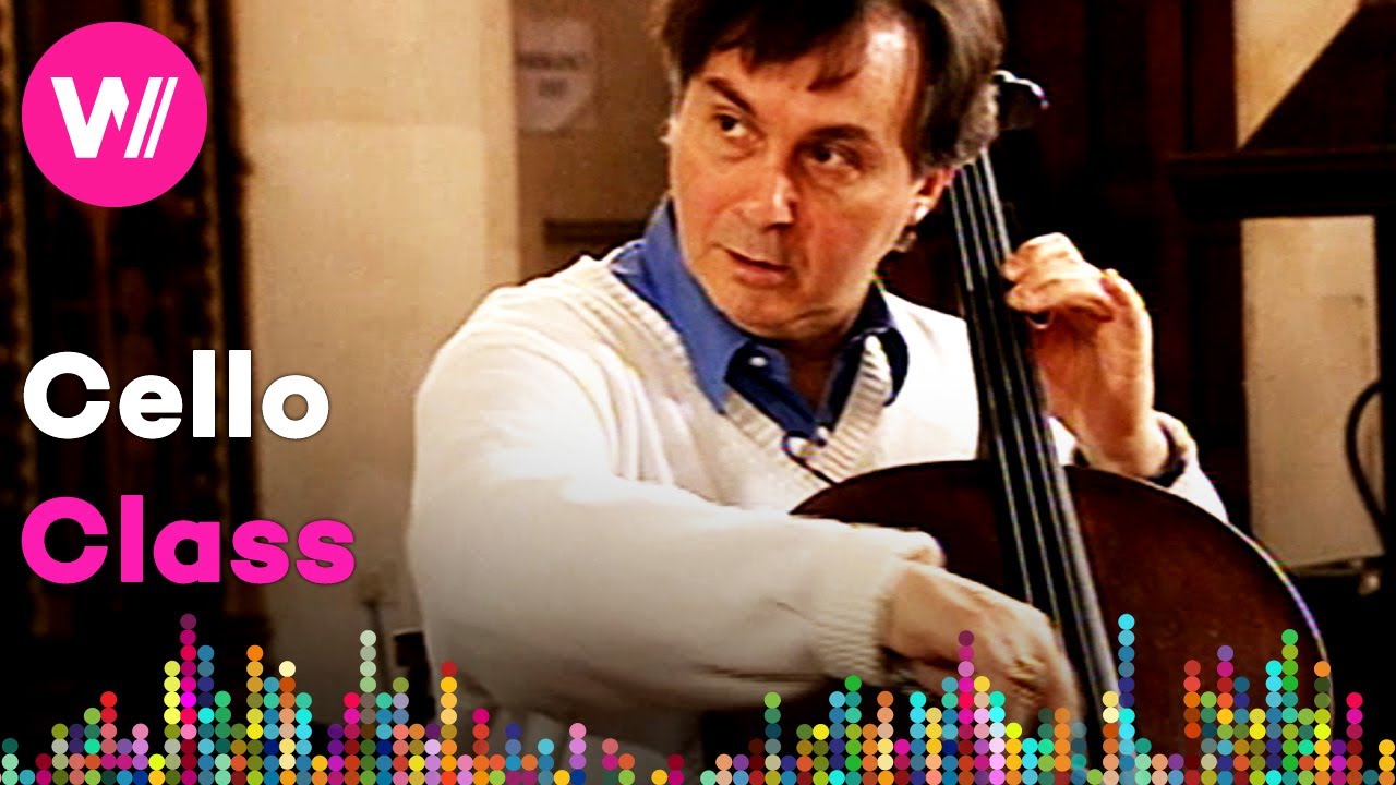 London Master Classes: with the American cellist Ralph Kirshbaum (Ep.3 ...