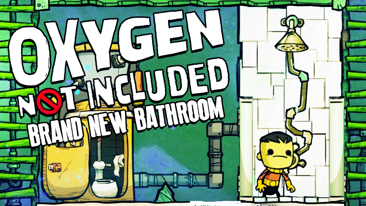 BRAND NEW BATHROOM! - Oxygen Not Included Gameplay - Oxygen Not ...
