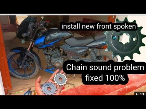 Change full Chain and sprocket set Pulsar 180 Full Chain Sprocket ...