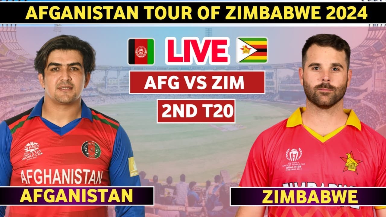 Zimbabwe vs Afghanistan | Zim vs Afg | 2nd T20I - Live Cricket Score ...