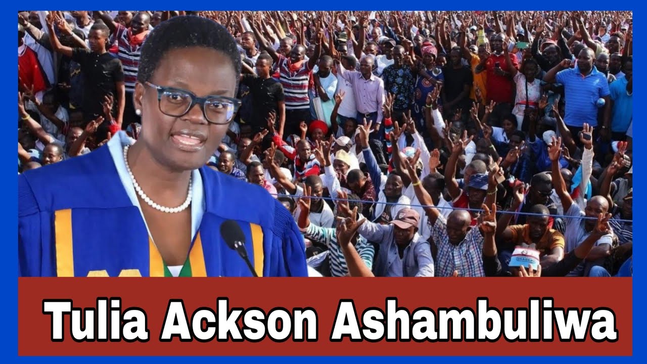Aliyekuwa Spika Tulia Ackson Ashambuliwa Vikali kwa Kusaliti Watanzania ...