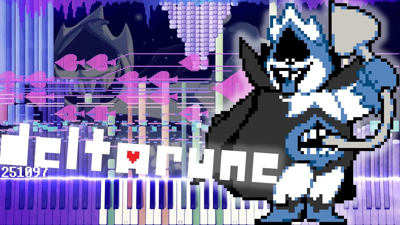 Chaos King (from DELTARUNE Chapter 1) // Impossible Piano Remix ...