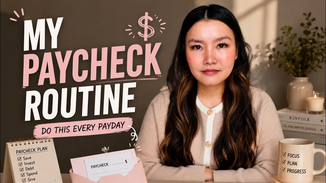 Do This Every Time You Get Paid (Paycheck Routine) - YouTube