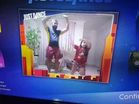 Just Dance com o papai Rodrigo!!!