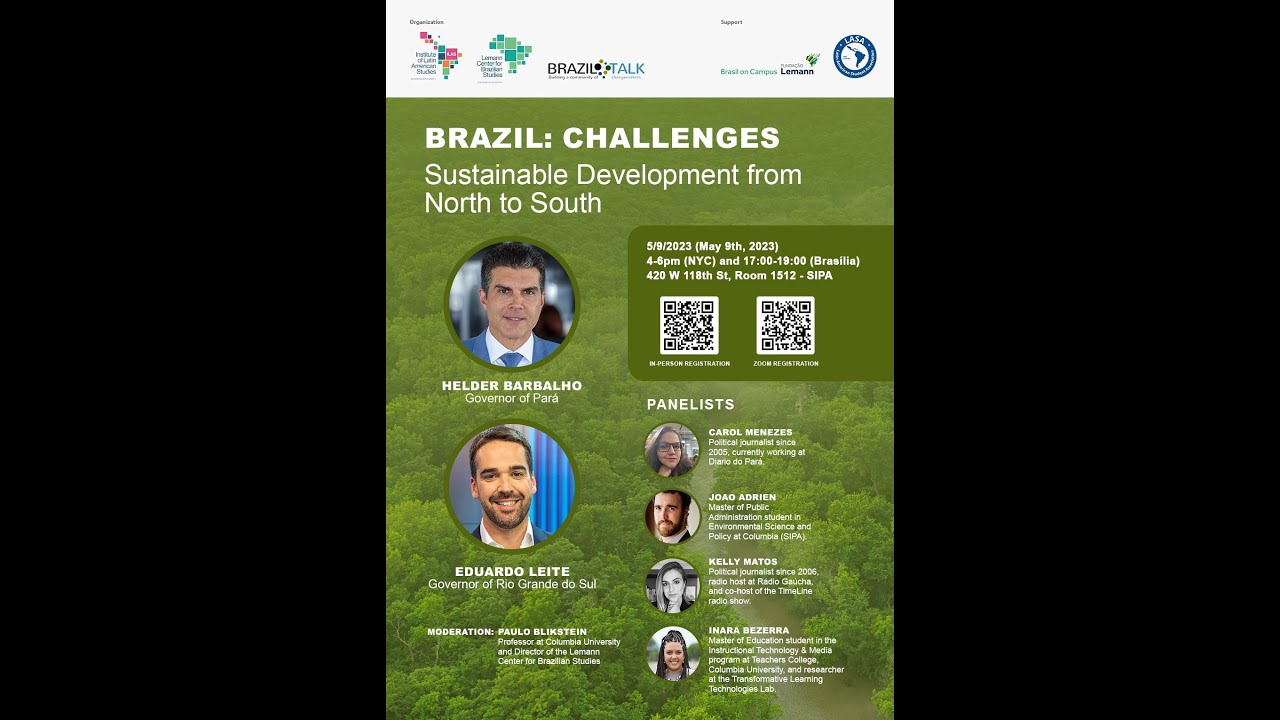 Brazil Challenges: Sustainable Development from North to South - YouTube
