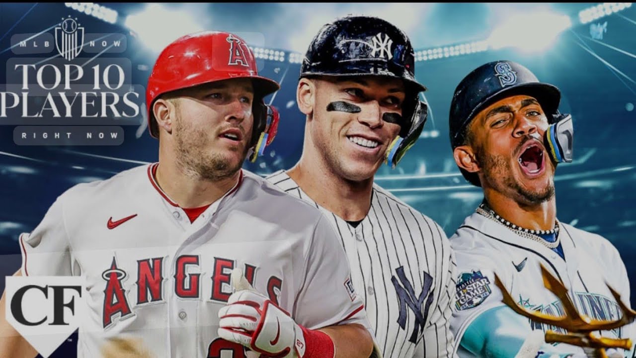 THE TOP 10 BEST centerfielders MLB - YouTube