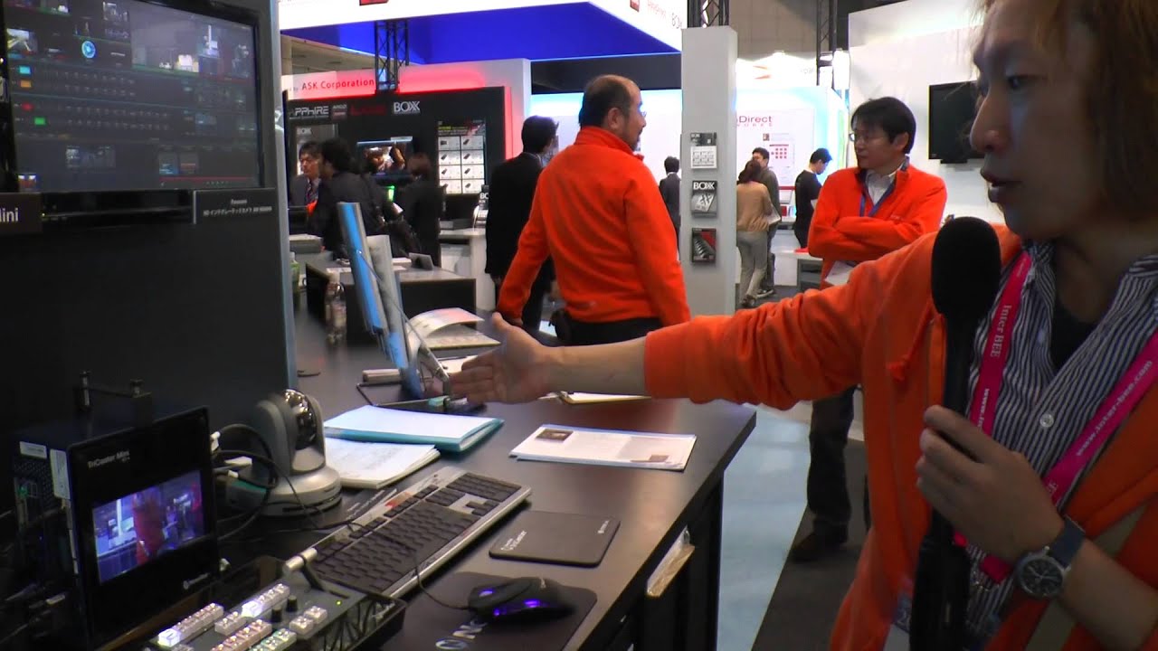 Inter BEE 2014 DSTORM TriCaster Mini - YouTube