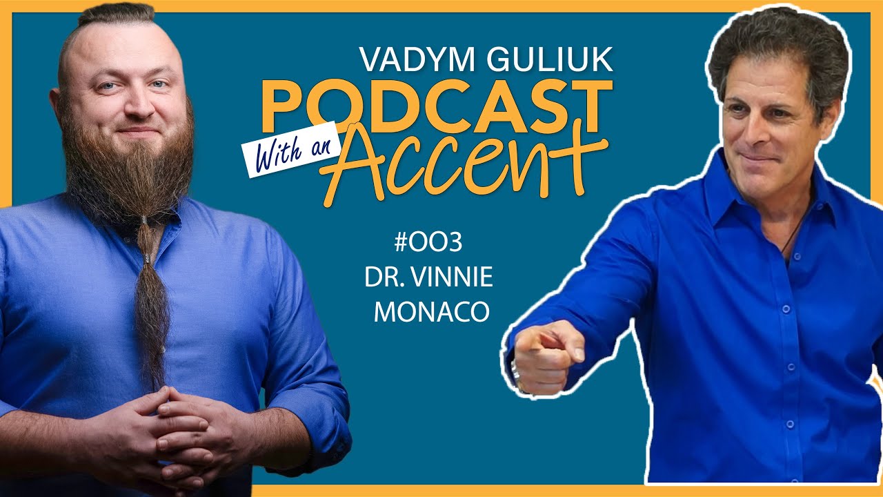#003 - Life as an amazing journey with Dr. Vinnie Monaco - YouTube