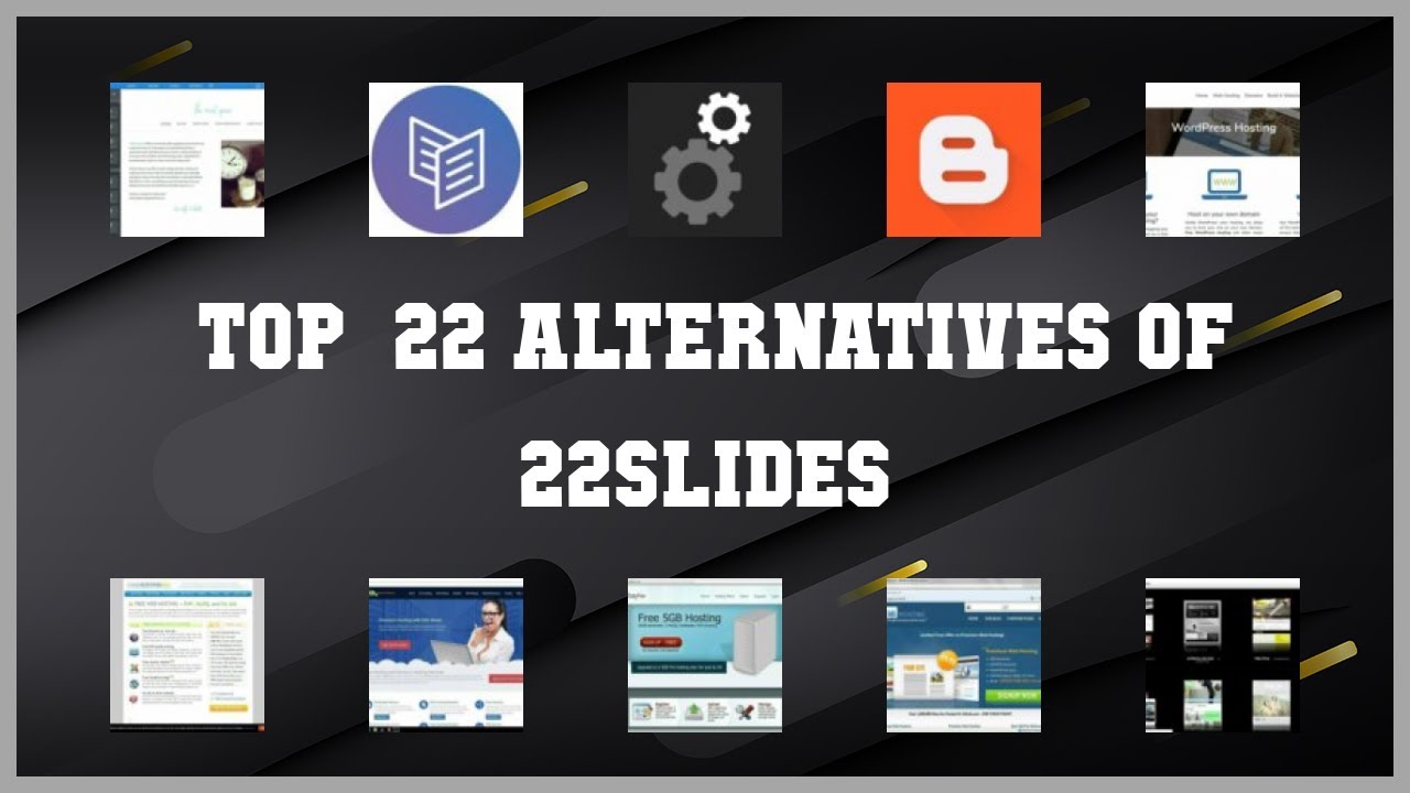 22Slides | Best 22 Alternatives of 22Slides - YouTube