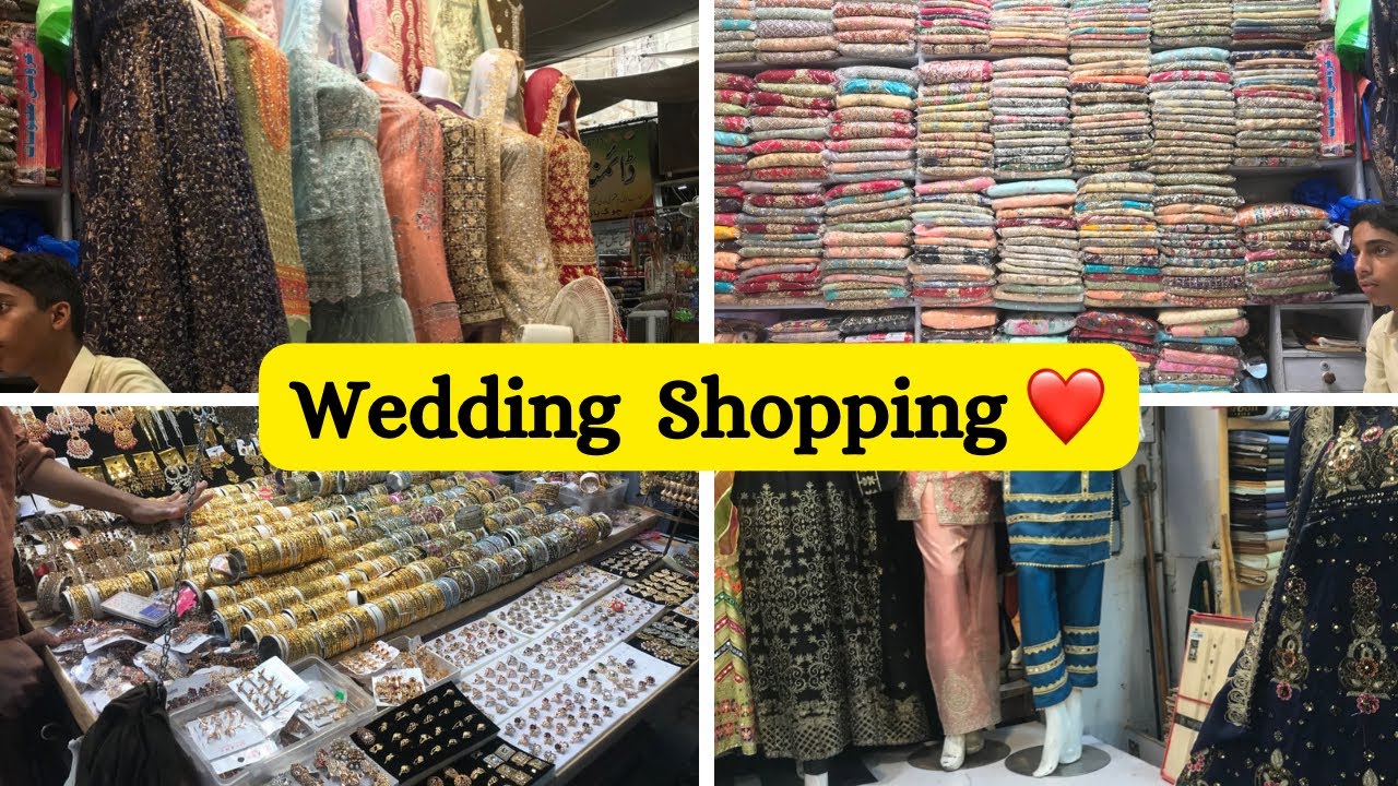 Multan cheapest bazaar for wedding dresses|| shopping at hussaina agahi ...