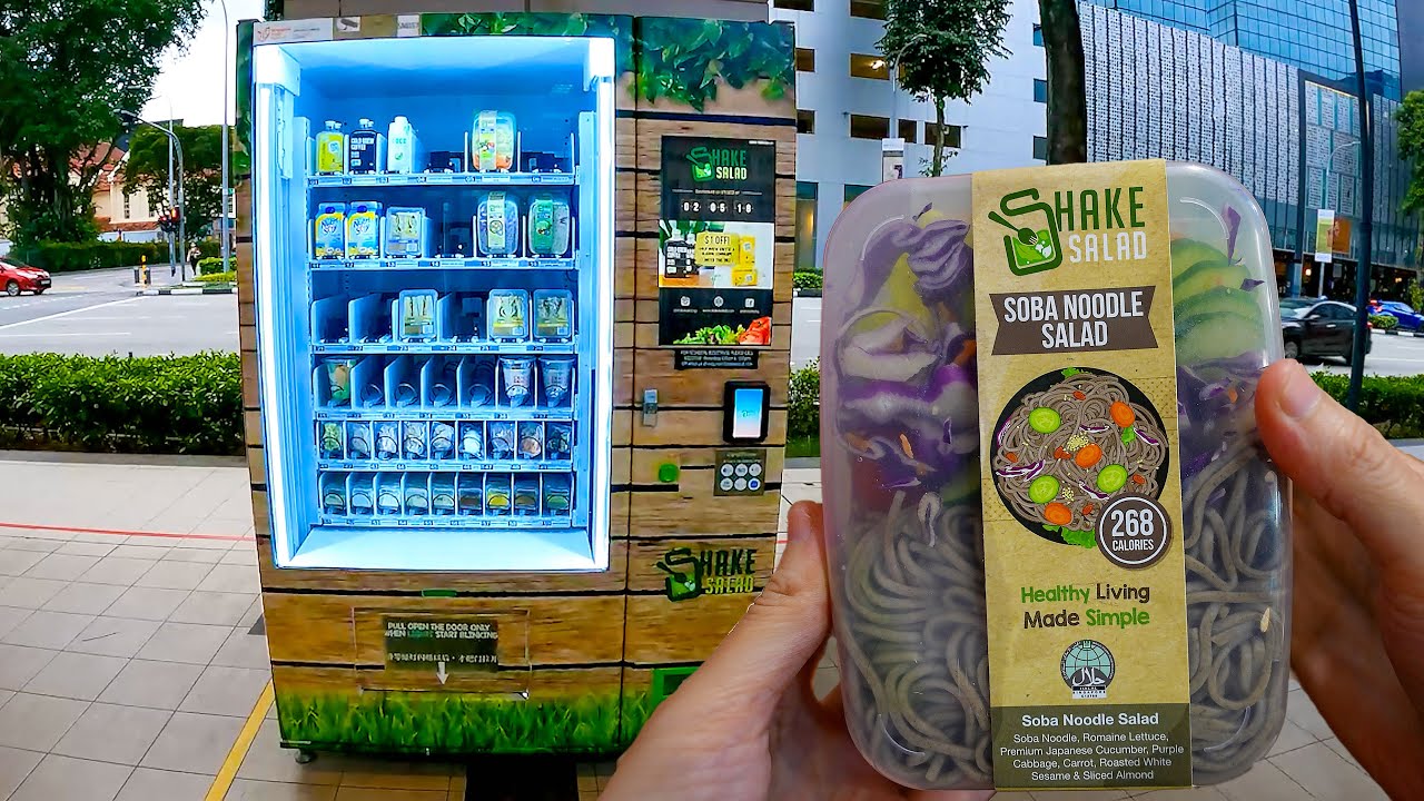 DIY Salad Kit Vending Machine - YouTube