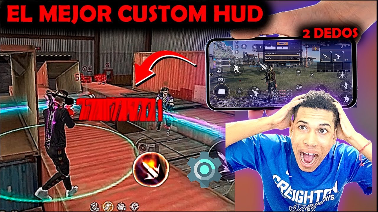 🔴El mejor custom hud a 2 dedos serás 3 veces mas rápido - YouTube