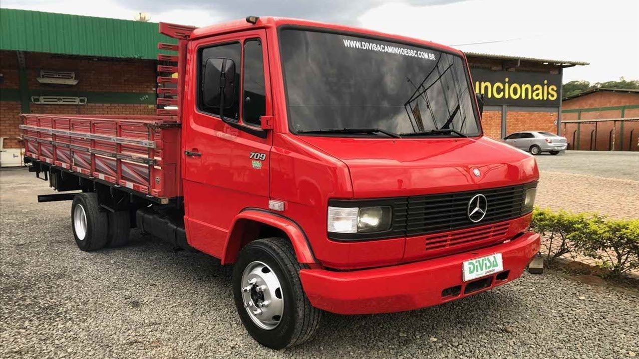 CAMINHÕES MERCEDES 709 À VENDA A PARTIR DE 80 MIL - YouTube