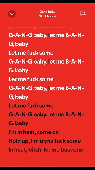Gang Baby - NLE Choppa (Lyrics) - YouTube