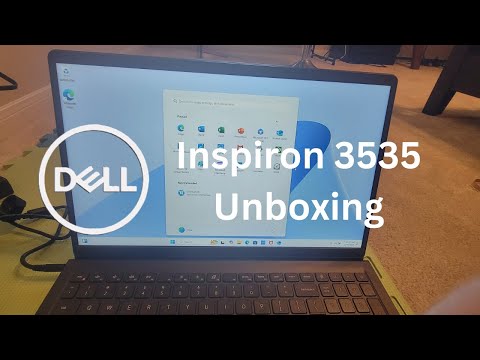 Unboxing the Dell Inspiron 3535