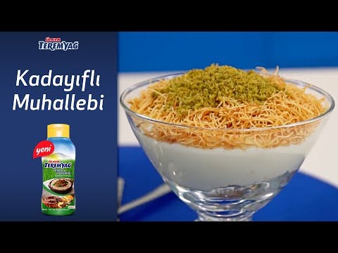 Kadayıflı Muhallebi - Teremyağ Yemek & Hamurişi ile Lezzetli Tarifler