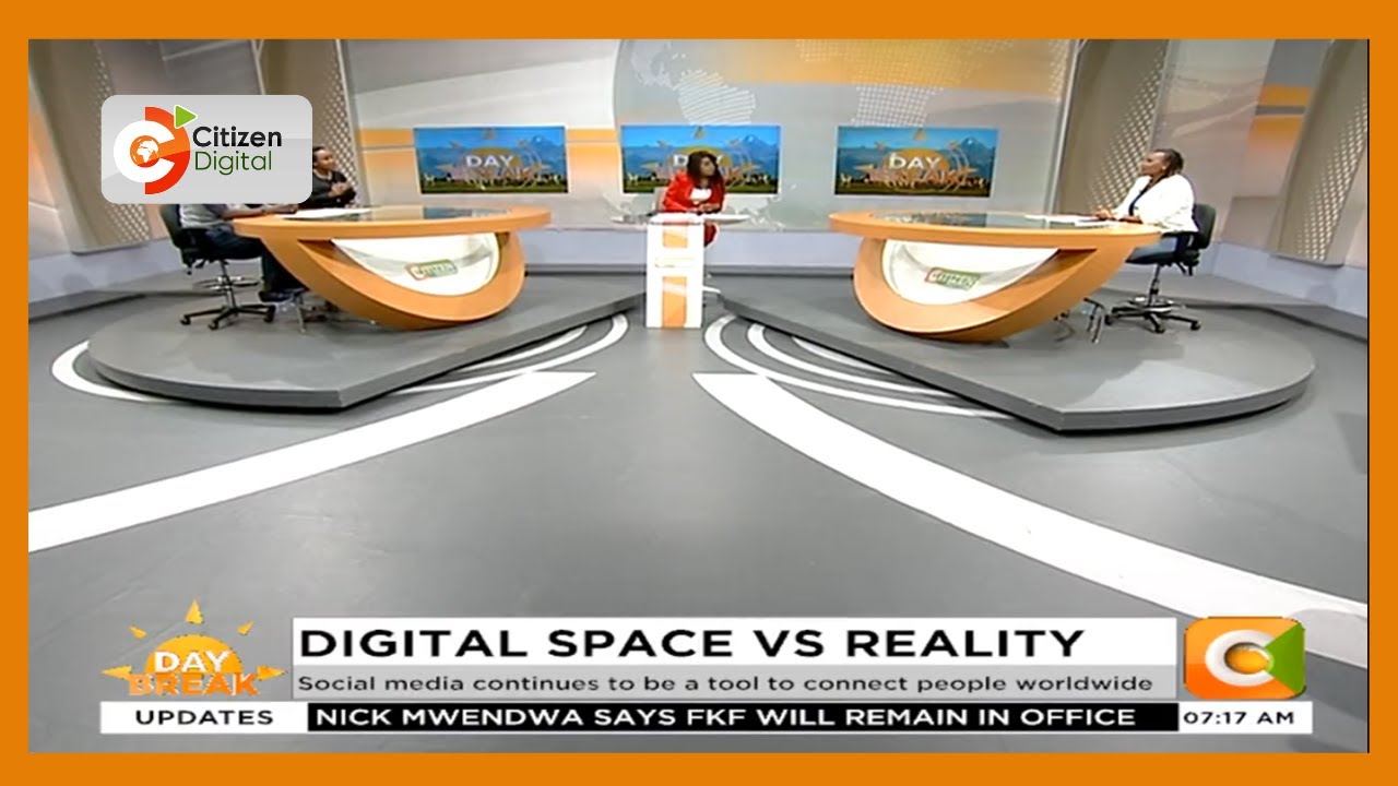 DayaBreak: Digital space vs reality - YouTube