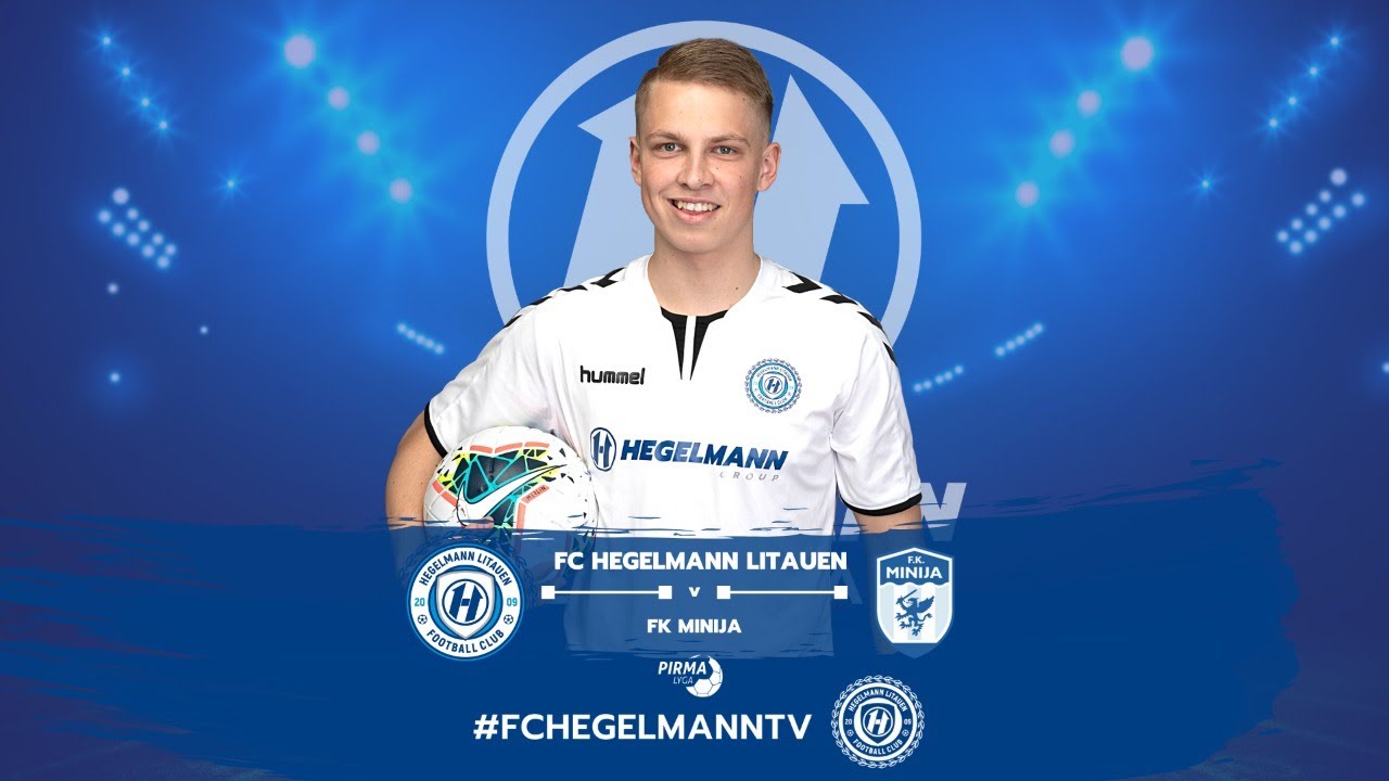 HegelmannTV tiesiogiai: FC Hegelmann Litauen - FK Minija - YouTube