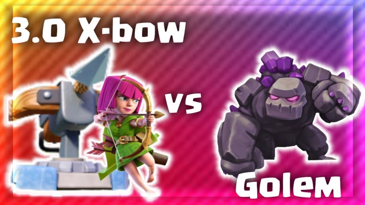 【easy win】3.0 x bow vs Golem - YouTube