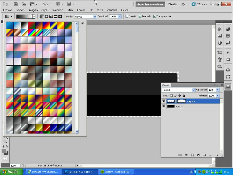 Sombreado en Texto con Photoshop - YouTube
