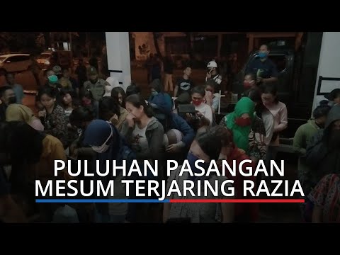 Razia Pasangan Mesum di Medan, Puluhan Orang Diamankan