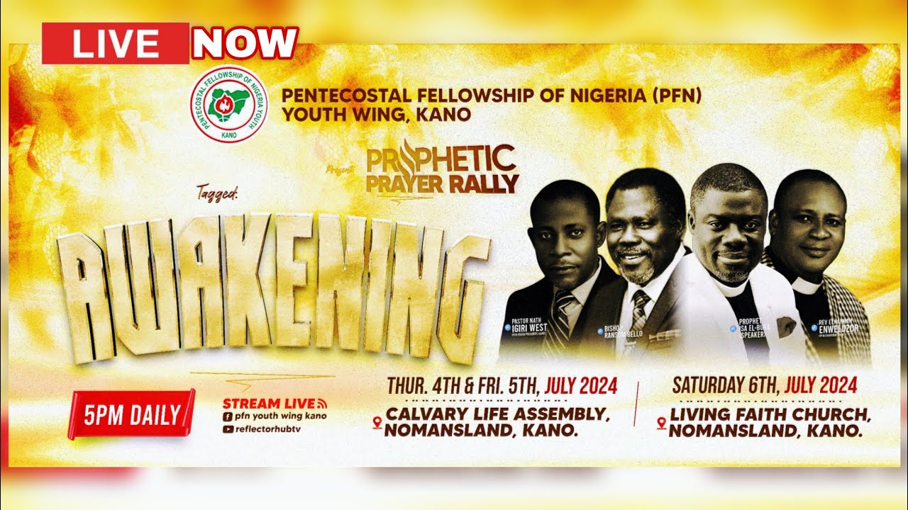 AWAKENING || PROPHETIC PRAYER RALLY WITH PROPHET ISA EL-BUBA || DAY 3 ...