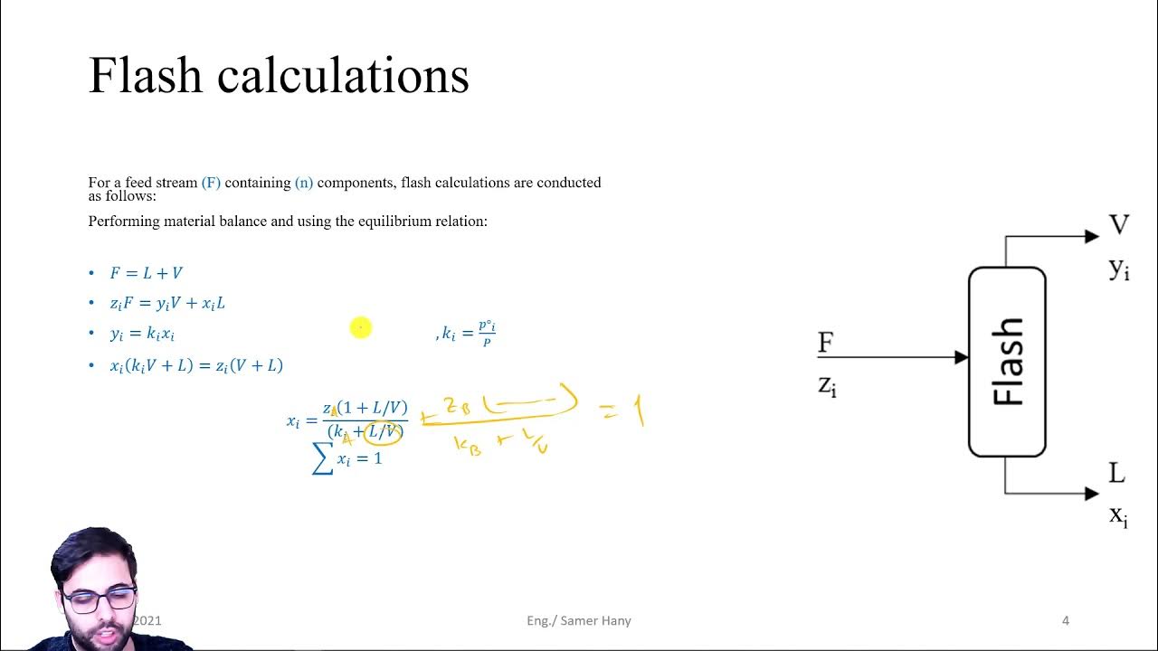 Phase Equilibria | Binary Systems | Sec 5 - Flash Calculations - YouTube