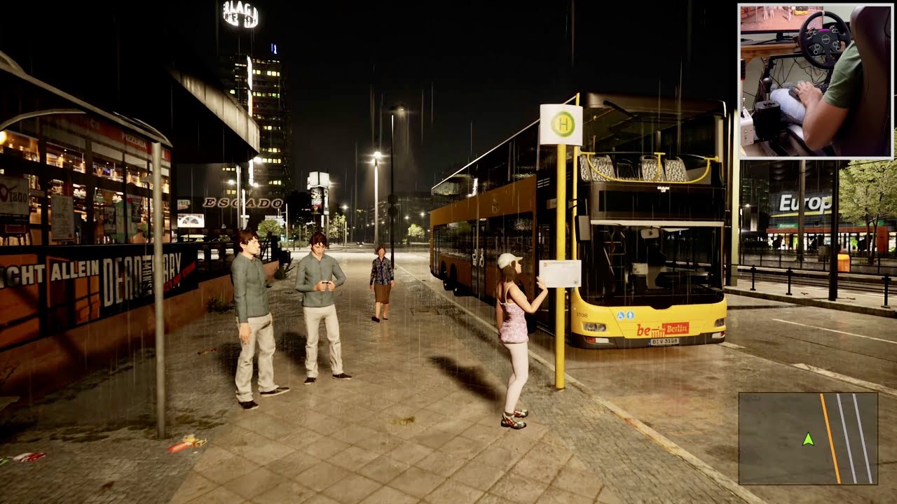 Late Night Bus Ride - Early Access Gameplay | The Bus | Moza R9 - YouTube