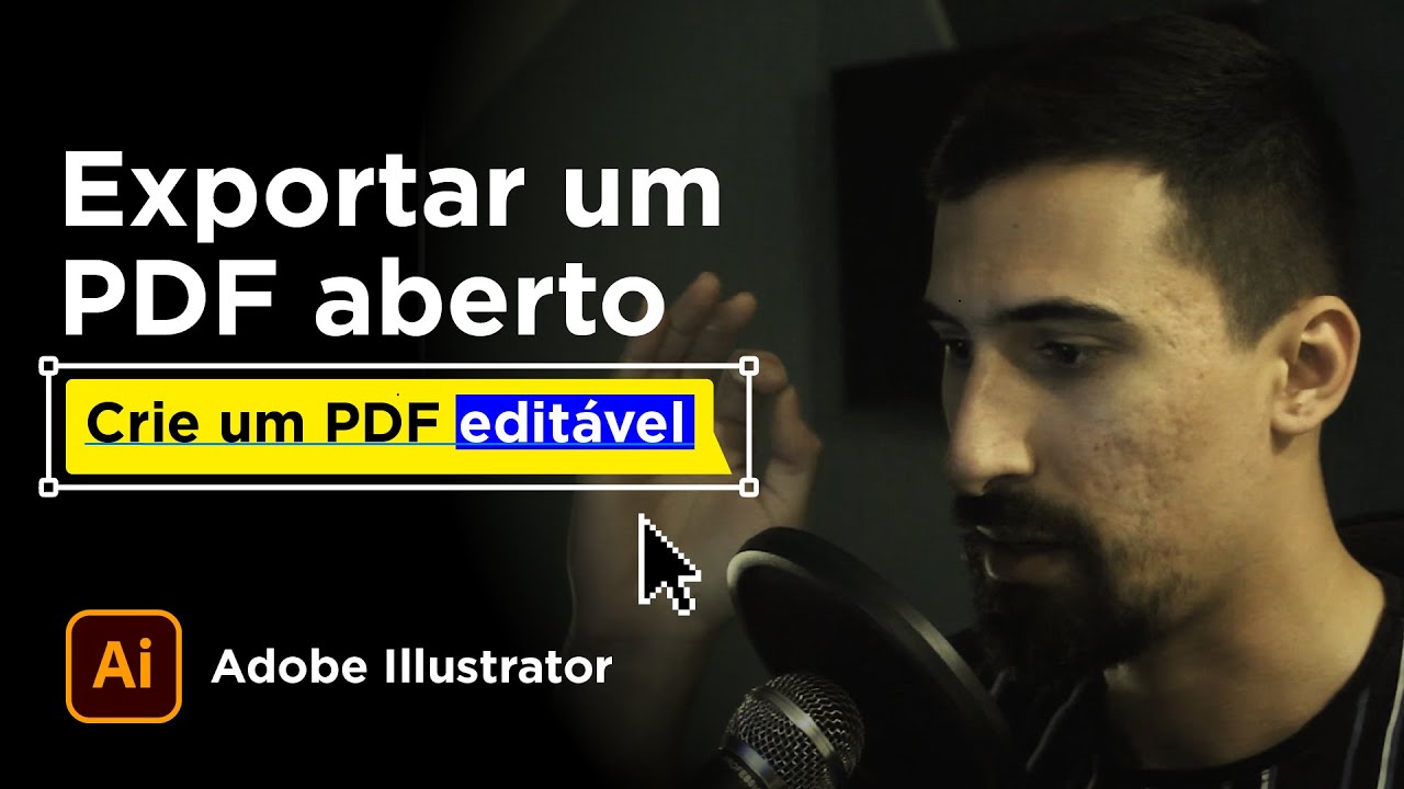 Exportar PDF aberto pelo Adobe Illustrator - YouTube
