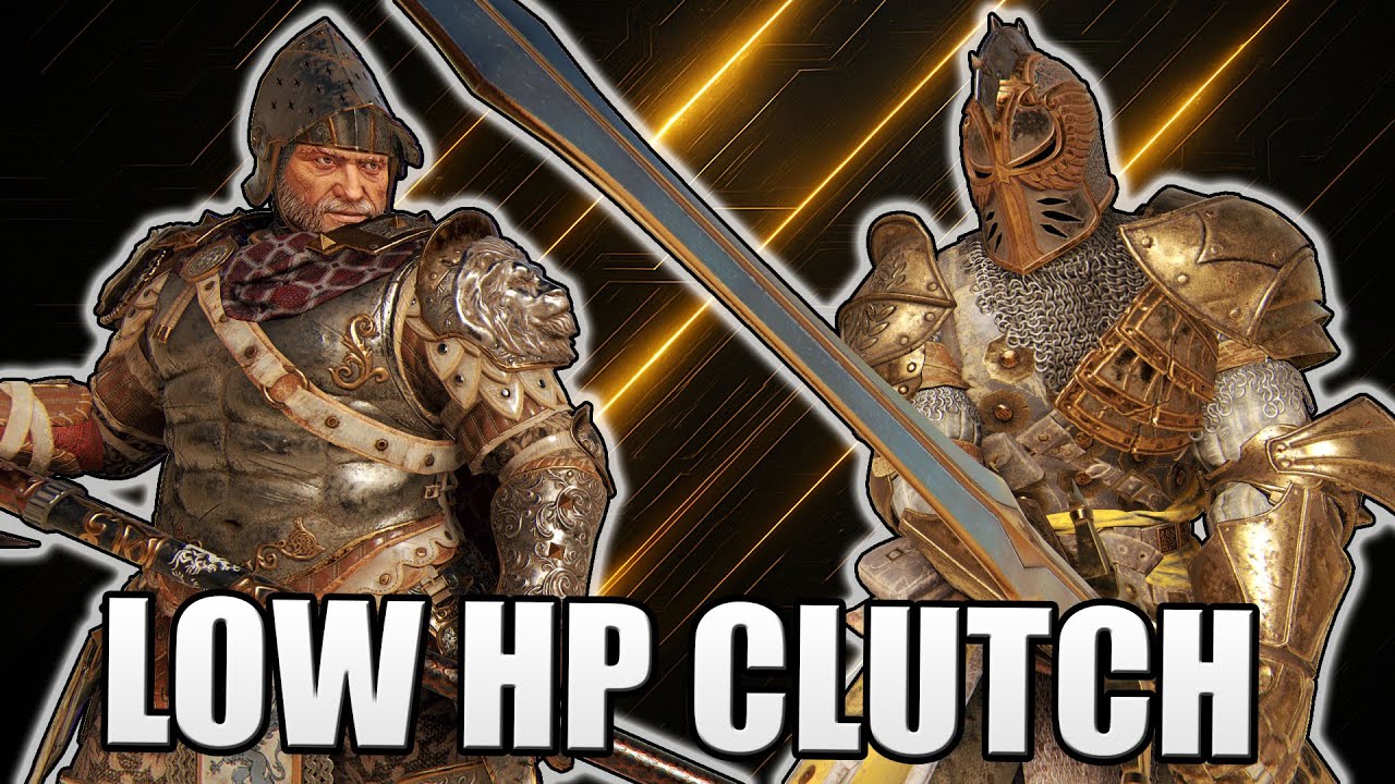 Survived a Big Gank with Just Low HP – Carry Energy! | For Honor - YouTube